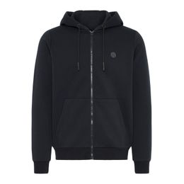 Blend Herren Kapuzensweatjacke "Kapuzenfleecejacke BHTolle", schwarz, Gr. S, Obermaterial: 80% Polyester PES. 20% Baumwolle CO., Sweatjacken