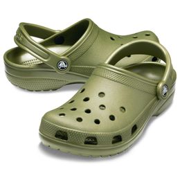 Crocs Clog "Classic", Gr. 41, gr&uuml;n, Croslite , Schuhe, Sommerschuh, Gartenschuh, Poolslides, mit typischem Logo
