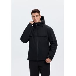 Luhta Herren Skijacke "Luhta Softshell jacke Kotkavuori", schwarz, Gr. 48, 95% Polyester, 5% Elasthan, Jacken