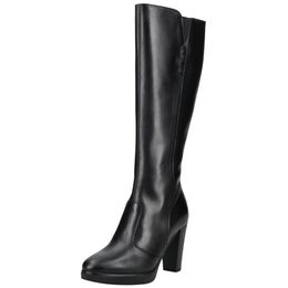 Nero Giardini Damen High-Heel-Stiefel "Nero Giardini Stiefel Leder", Gr. 39, schwarz, Leder, Schuhe