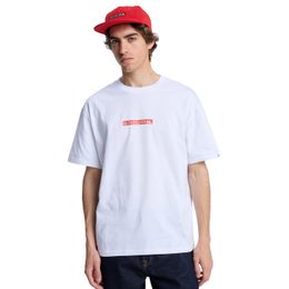 Quiksilver Herren T-Shirt "Dna Clicker", wei&szlig;, Gr. XS, 100% Baumwolle, Shirts
