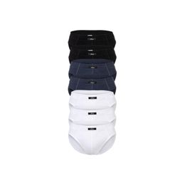 s.Oliver Herren Slip "Slip 7er Pack", Gr. M, blau, Obermaterial: 100% Baumwolle CO., Unterhosen