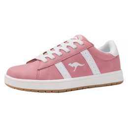 Kangaroos Damen Sneaker "K-CA Miles OS", Gr. 29, wei&szlig;, Synthetik, Schuhe, ohne Schn&uuml;rung, bequwm reinschl&uuml;pfen
