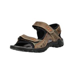 Rohde Mädchen Sandale "Rohde Sandalen Nubukleder", Gr. 42, braun, Nubukleder, Schuhe