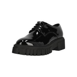 Clarks Damen Slipper "Page Walk", Gr. 36, schwarz, Leder, Schuhe, mit Oversized-Sohle f&uuml;r modernen Twist
