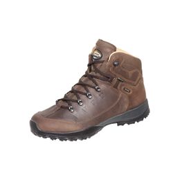 Meindl Herren Wanderschuh "Meindl Stowe GORE-TEX braun", Gr. 44, braun, Nubukleder, Schuhe, GORE-TEX &ndash; Winddicht, wasserdicht und atmungsaktiv