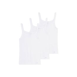 Sanetta M&auml;dchen Unterhemd "Unterhemd 3er Pack", Gr. 164, wei&szlig;, Obermaterial: 100% Baumwolle CO., Unterhemden