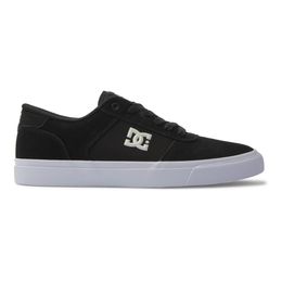 DC Shoes Herren Sneaker "Teknic", Gr. 13, schwarz-wei&szlig;, Obermaterial: Leder (Kuh) / Futter: Textil / Au&szlig;ensohle: Gummi, Schuhe