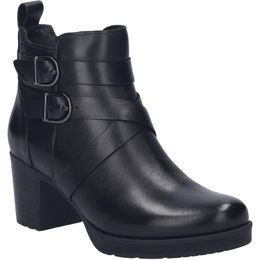 Josef Seibel Damen Stiefelette "Gloria 08, schwarz", Gr. 40, schwarz, Obermaterial: 100% Rindsleder Leather cow., Schuhe