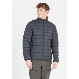 WHISTLER Herren Steppjacke "Edge M CFT", grau, Gr. L, kariert, unifarben, 100% Polyester, Jacken, in atmungsaktivem und leichtgewichtigem Design