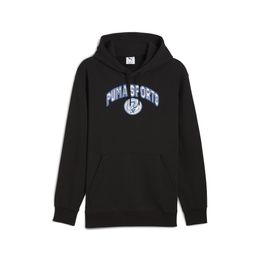 Puma Herren Hoodie "Wardrobe Essentials Sports Legacy Hoodie Herren", schwarz, Gr. XS, Obermaterial: 32% Polyester, 68% Baumwolle; Rippe: 96%