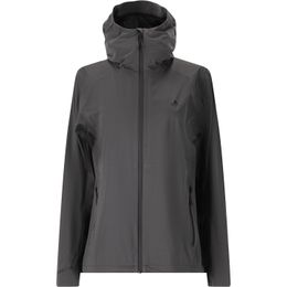 WHISTLER Damen Outdoorjacke "Bowen", grau, Gr. 44, unifarben, 100% Polyester, Jacken, mit 4-Wege-Stretch
