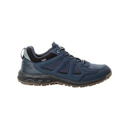 Jack Wolfskin Herren Wanderschuh "WOODLAND 2 TEXAPORE LOW M", Gr. 12,5, blau, Hauptmaterial: Synthetic ; ;Second Material: Textile; Futter: Texapore