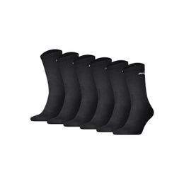 Puma Herren Kurzsocken "Socken 6er Pack", Gr. 47, schwarz, Obermaterial: 65% Baumwolle CO. 28% Polyester PES. 5% Polyamid PA. 2% Elasthan EL., Socken