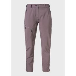 Sch&ouml;ffel SCH&Ouml;FFEL Damen Outdoorhose "Hiking Pants Style Cascata WMS", lila, Gr. 40, Oberstoff: 92% Polyester, 8% Elasthan, Hosen