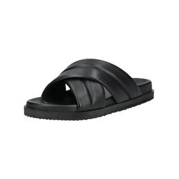 H&ouml;gl H&Ouml;GL Damen Pantolette "H&ouml;gl Pantoletten Leder", Gr. 37, schwarz, Leder, Schuhe