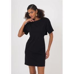 FRESHLIONS Damen Jerseykleid "Mariana", schwarz, Gr. S, unifarben, 100% Baumwolle, Kleider, in klassischem Design