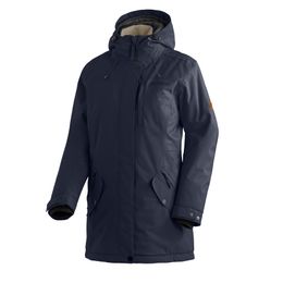 Maier Sports Damen Funktionsjacke "KATRINE", blau, Gr. 50, 100% Polyester, Jacken, Damen Jacke Outdoorjacke atmungsaktiv u. wasserdicht