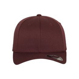 Flexfit Flex Cap "Flexfit Unisex Flexfit Combed"maroon, Gr. S, unifarben, 63% Polyester, 34% Baumwolle, 3% Elasthan, Caps