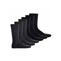 BOSS Herren Kurzsocken "Socken 6er Pack", Gr. 43, schwarz, Obermaterial: 75% Baumwolle CO. 23% Polyamid PA. 2% Elasthan EL., Socken