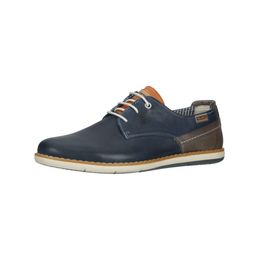 Pikolinos Herren Schnürschuh "Pikolinos Halbschuhe Leder", Gr. 45, blau, Leder, Schuhe