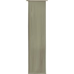 Schiebegardine WIRTH, B:60cm H:225cm, grau, Jacquard, Polyester, Wohnzimmer, Gardinen, "Umea"