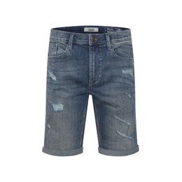 Blend Herren Jeansshorts "Jeansshorts BHDeniz", blau, Gr. S, unifarben, Web, Obermaterial: 98% Baumwolle CO. 2% Elasthan EL., Jeans