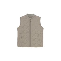 Minymo Jungen Steppweste "Steppweste MIVest Quilted", braun, Gr. 134, Obermaterial: 100% Polyester PES., Westen