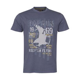 Top Gun Herren T-Shirt "TG25011", blau, Gr. XXXL, Obermaterial: 100% Baumwolle, Shirts