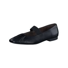 Paul Green Damen Riemchenballerina "Paul Green Ballerinas Glattleder", Gr. 39, schwarz, Glattleder, Schuhe