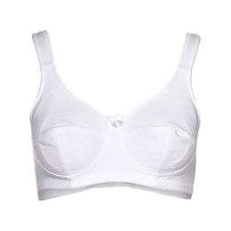 Sassa Mode SASSA Damen Soft-BH "Soft BH ohne Bügel Functional Bras", Gr. 120, weiß, Obermaterial: 88% Polyamid PA. 12% Elasthan EL., BHs