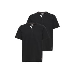 Blend Herren T-Shirt "T-Shirt BHHoley", schwarz, Gr. XL, Obermaterial: 50% Baumwolle CO. 50% Polyester PES., Shirts