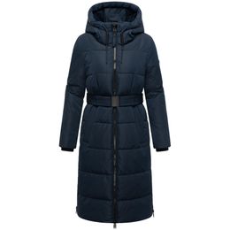 Navahoo Damen Steppmantel "Herbstnebel 14", blau, Gr. XXL, Obermaterial: 100% Polyester. Innenfutter: 100% Polyester. Wattierung: 100% Polyester.