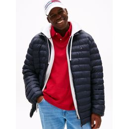 Tommy Hilfiger Big & Tall Herren Steppjacke "BT-CORE PACKABLE RECYCLED JKT-B", blau, Gr. XXXL, TOMMY HILFIGER BIG & TALL, unifarben, Web, Obermaterial: 100% Polyamid, Jacken,