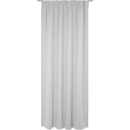 Vorhang WIRTH, B:132cm H:255cm, braun, Jacquard, Baumwolle, Polyester, Wohnzimmer, Gardinen, "Torbole"