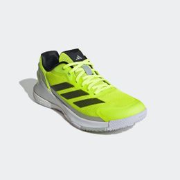 Herren Tennisschuh "CRAZYQUICK PADEL", adidas Performance, Gr. 43, gr&uuml;n, Synthetik, Textil, Schuhe, besonders geeignet f&uuml;r Padel