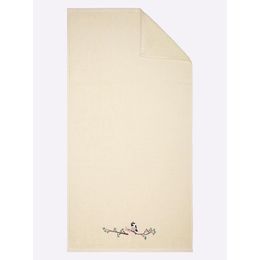 w&auml;schepur Handtuch W&Auml;SCHEPUR, B:70cm L:140cm, beige, 100% Baumwolle, Handt&uuml;cher