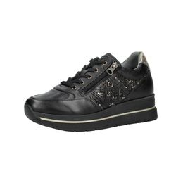 Nero Giardini Damen Sneaker "Nero Giardini Sneaker Leder", Gr. 40, schwarz, Leder, Schuhe