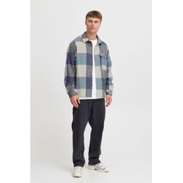 !Solid SOLID Herren Hemdjacke "Hemdjacke SDManheim", blau, Gr. XL, Obermaterial: 100% Polyester PES., Jacken