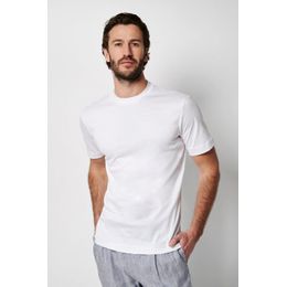 DESOTO Herren T-Shirt "Jersey T-Shirt Rundhalsausschnitt halbarm", wei&szlig;, Gr. XL, unifarben, Jersey, Obermaterial: 100% Baumwolle, Shirts, Mit