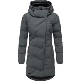 Ragwear Damen Wintermantel "Pavla Soft YOUMODO", grau, Gr. S, Obermaterial: 100% Polyester. Innenfutter: 100% Polyester. Wattierung: 100% Polyester,