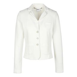 Madeleine Mode MADELEINE Damen Jackenblazer "Jerseyblazer Kurzer Jerseyblazer mit modischer Struktur", grün, Gr. 44, Obermaterial: 78% Baumwolle CO. 18% Polyamid