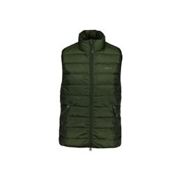 Gant Jungen Steppweste "Steppweste LIGHT DOWN VEST", gr&uuml;n, Gr. L, Obermaterial: 100% Polyester PES. Futter: 100% Polyester PES. 90% Daunen DOWN. 10%