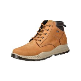 IMac Damen Schn&uuml;rstiefelette "IMac Stiefelette Nubukleder", Gr. 45, braun, Nubukleder, Schuhe