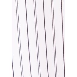 Seidensticker Damen Hemdbluse "Schwarze Rose", wei&szlig;, Gr. 48, gestreift, 100% Baumwolle, Blusen, 1/1 Kragen Gestreift
