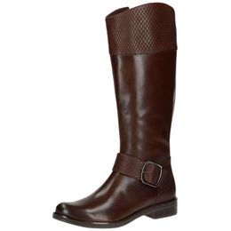 Caprice Damen Stiefel "Caprice Stiefel Leder", Gr. 37, braun, Leder, Schuhe