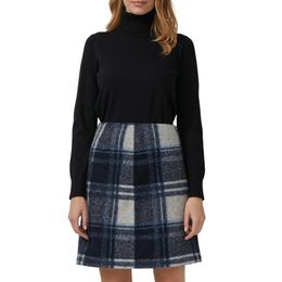 s.Oliver Damen Strickpullover, schwarz, Gr. 34, unifarben, Strick, Obermaterial: 72% Viskose, 28% Polyester, Pullover, mit Rollkragen