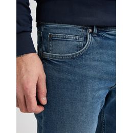 Herren Straight-Jeans, blau, Gr. 30, PETROL INDUSTRIES, Denim/Jeans, Obermaterial: 98% Baumwolle, 2% Elasthan, Jeans, mit optisch 2teiliger