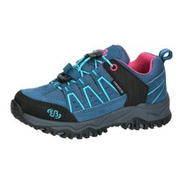 Br&uuml;tting BR&Uuml;TTING Kinder Outdoorschuh "Outdoorschuh Mount Pinos Kids Low", Gr. 25, blau, Veloursleder, Schuhe