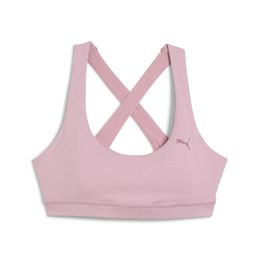 Puma Damen Sport-BH "CLOUDSPUN Trainings-BH Damen", Gr. XLpoised pink heather, Obermaterial: 85% Polyester, 15% Elasthan; Innenfl&auml;che der